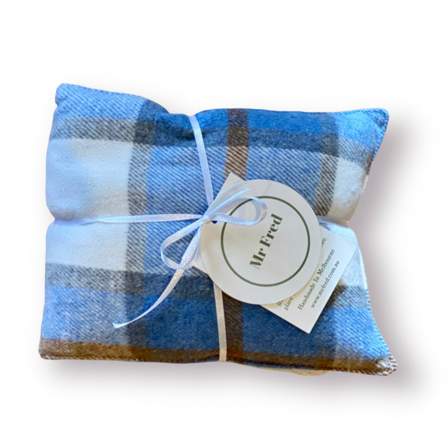 Heat Pack - Blue Check - Check Your Tartan Collection – Mr Fred